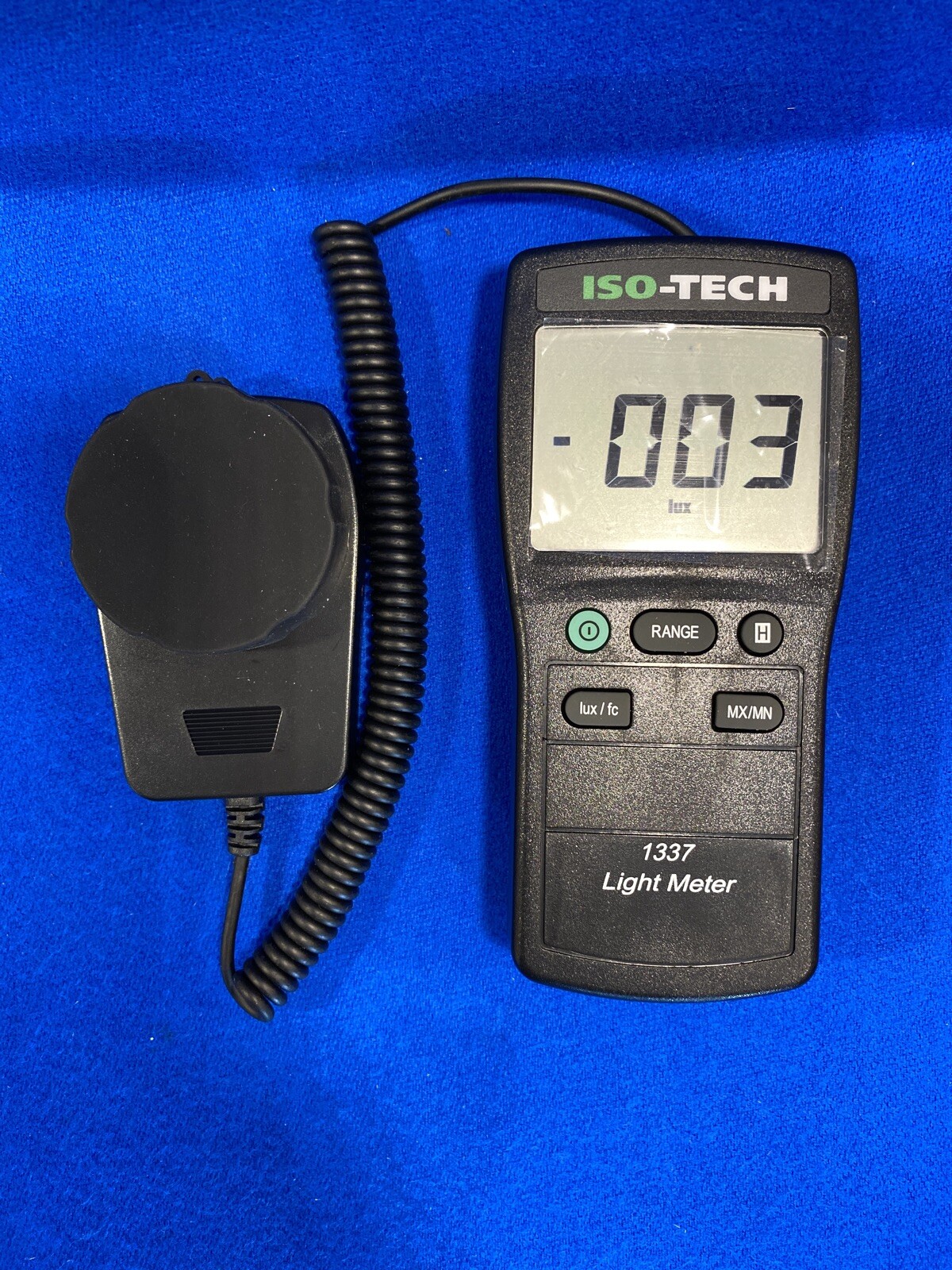 ISO-TECH 1337 DIGITAL LIGHT / ILLUMINANCE METER | eBay UK