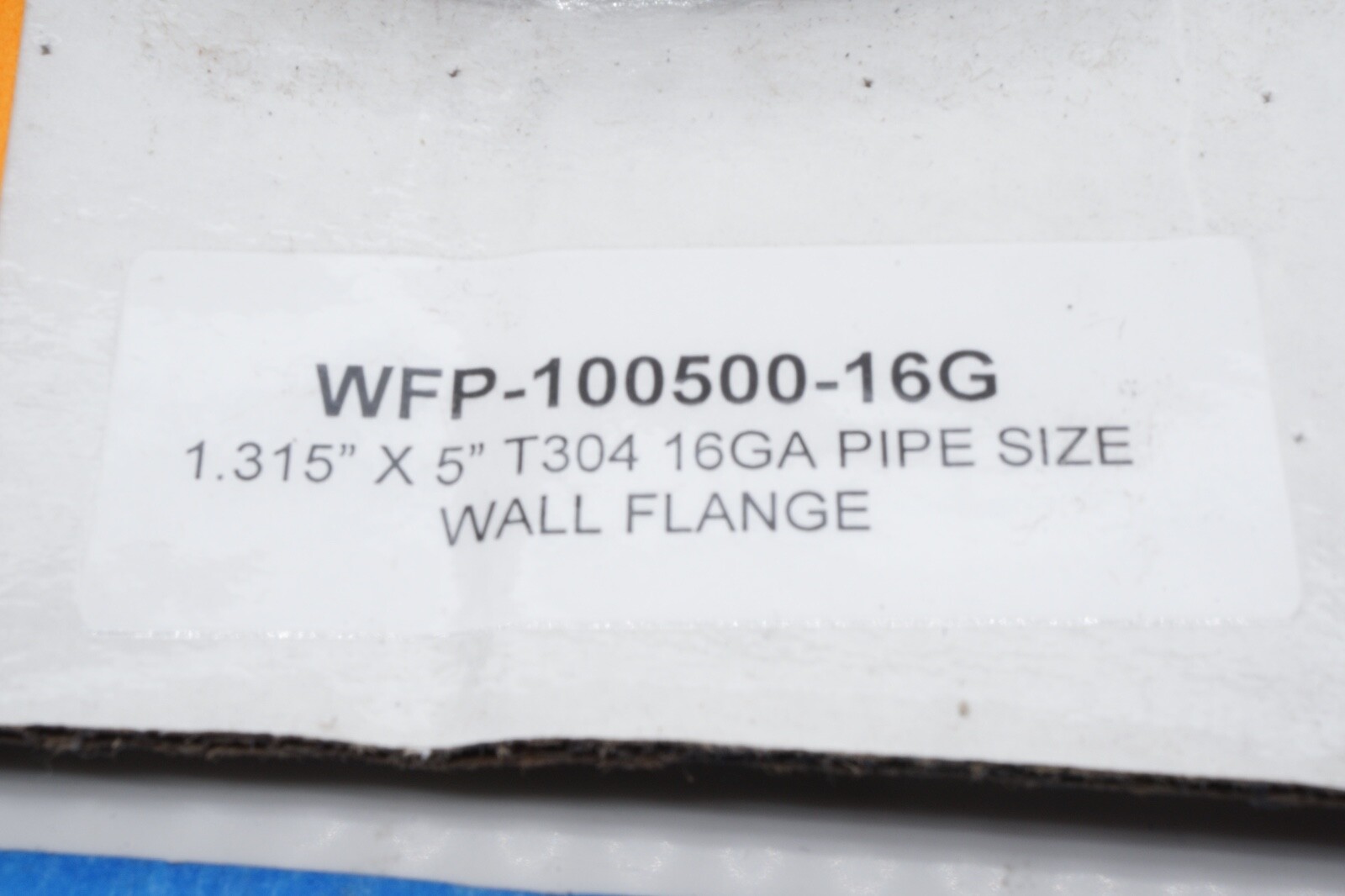 Pack of (10) AWI Mfg WFP-100500-16G 1.315" Pipe Size x 5" Wall Flange ...