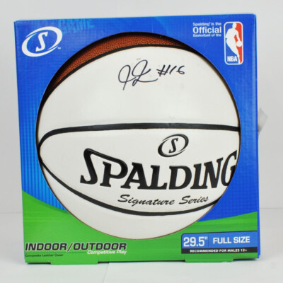 James Johnson Miami Heat NBA #16 Basketball Signed Autograph Full Size ...