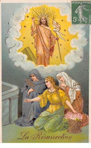 Anges - n°74894 - La Résurrection - Femmes priant | eBay