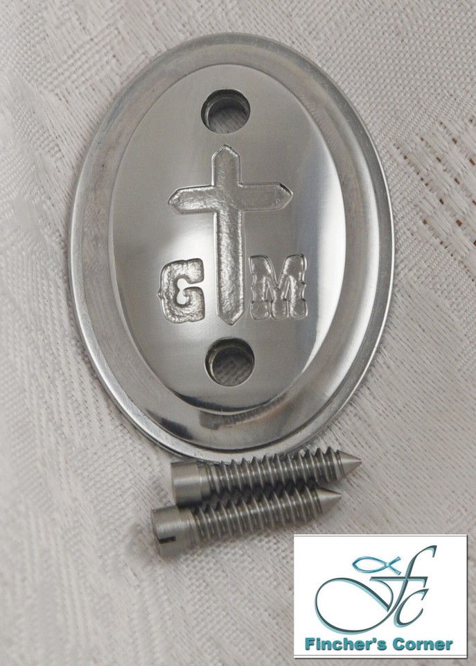 New Custom Engraved Dakota Style Classic Jerry Fisher Rifle Grip Cap | eBay