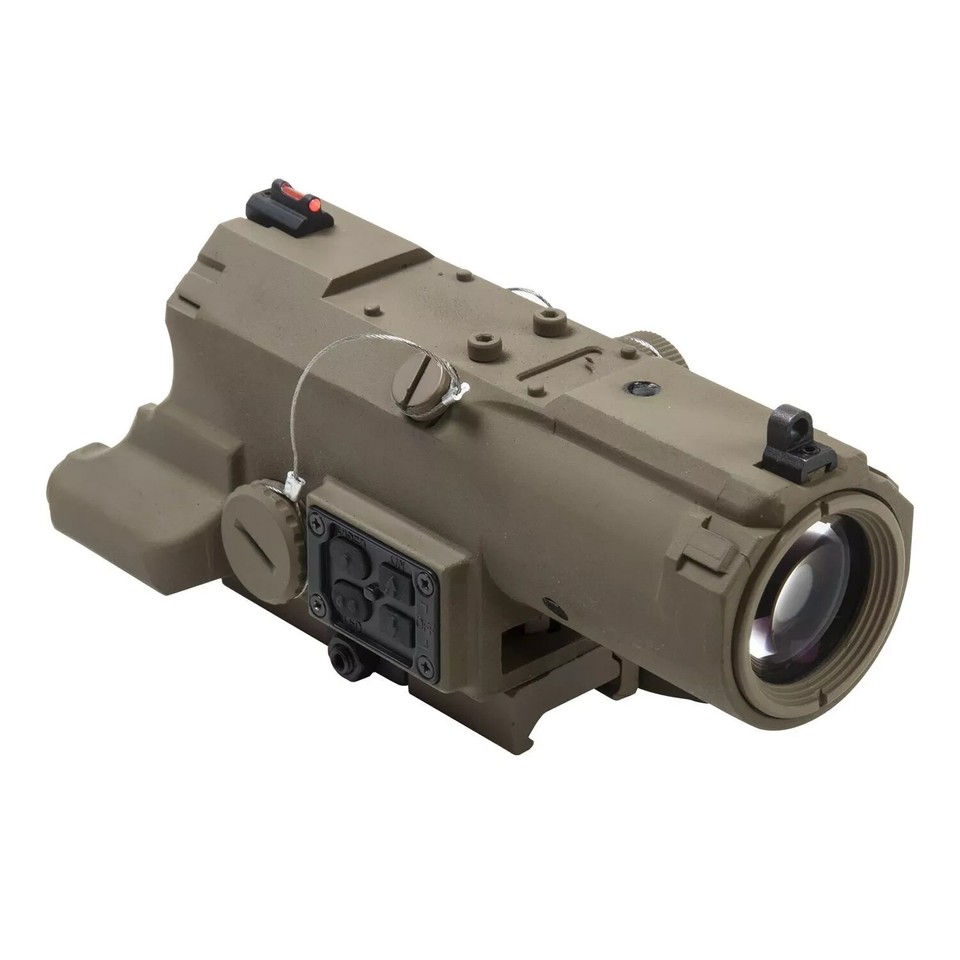 NcSTAR Eco 4x34mm Tan Prismatic Scope VECO434QRTM2 With Green Laser NAV ...
