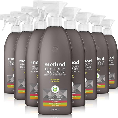 Method Heavy Duty Degreaser, Lemongrass Scent, Oven Cleaner & Stove Top ...
