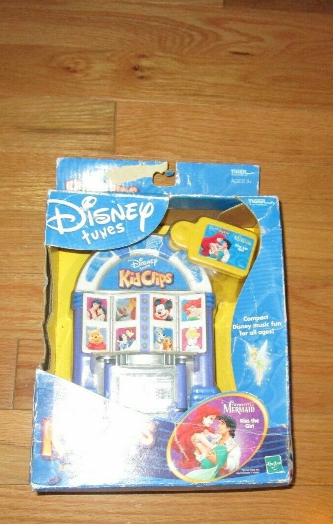 Hasbro TIGER ELECTRONICS KID CLIPS DISNEY TUNES Jukebox LITTLE MERMAID ...