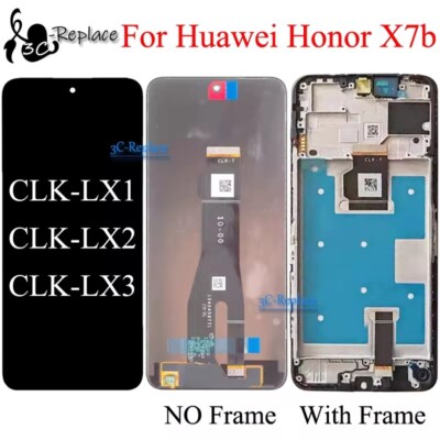 For Huawei Honor X7b CLK-LX1 CLK-LX2 CLK-LX3 LCD Display Touch Screen ...