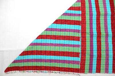 4X6 Rectangular Hand Woven Chindi Rag Rug Handmade Floor Carpet Gypsy ...