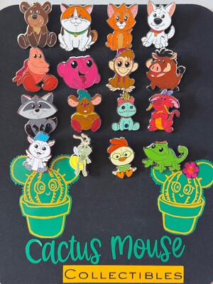 Disney Pixie Plush Mystery Pin You Choose Pin Mochi Morph Scrump Gus ...