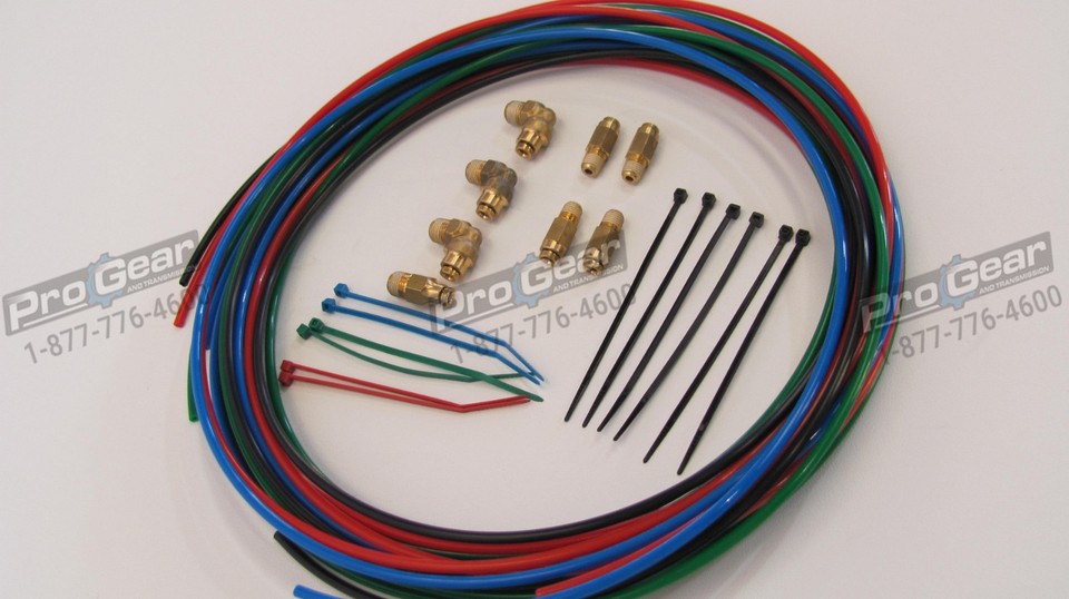 USA 8LL, 8 Speed Eaton Fuller Transmission 4 Line Air Line Kit For ...