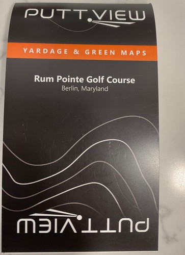 PuttView Yardage Book Golf - Rum Pointe Golf Course | eBay