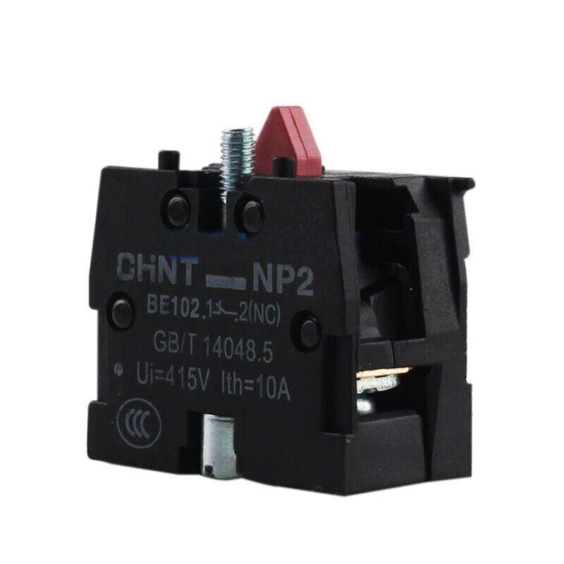 10PCS NEW CHNT NP2-BE102 Switch Auxiliary Contact NC | eBay