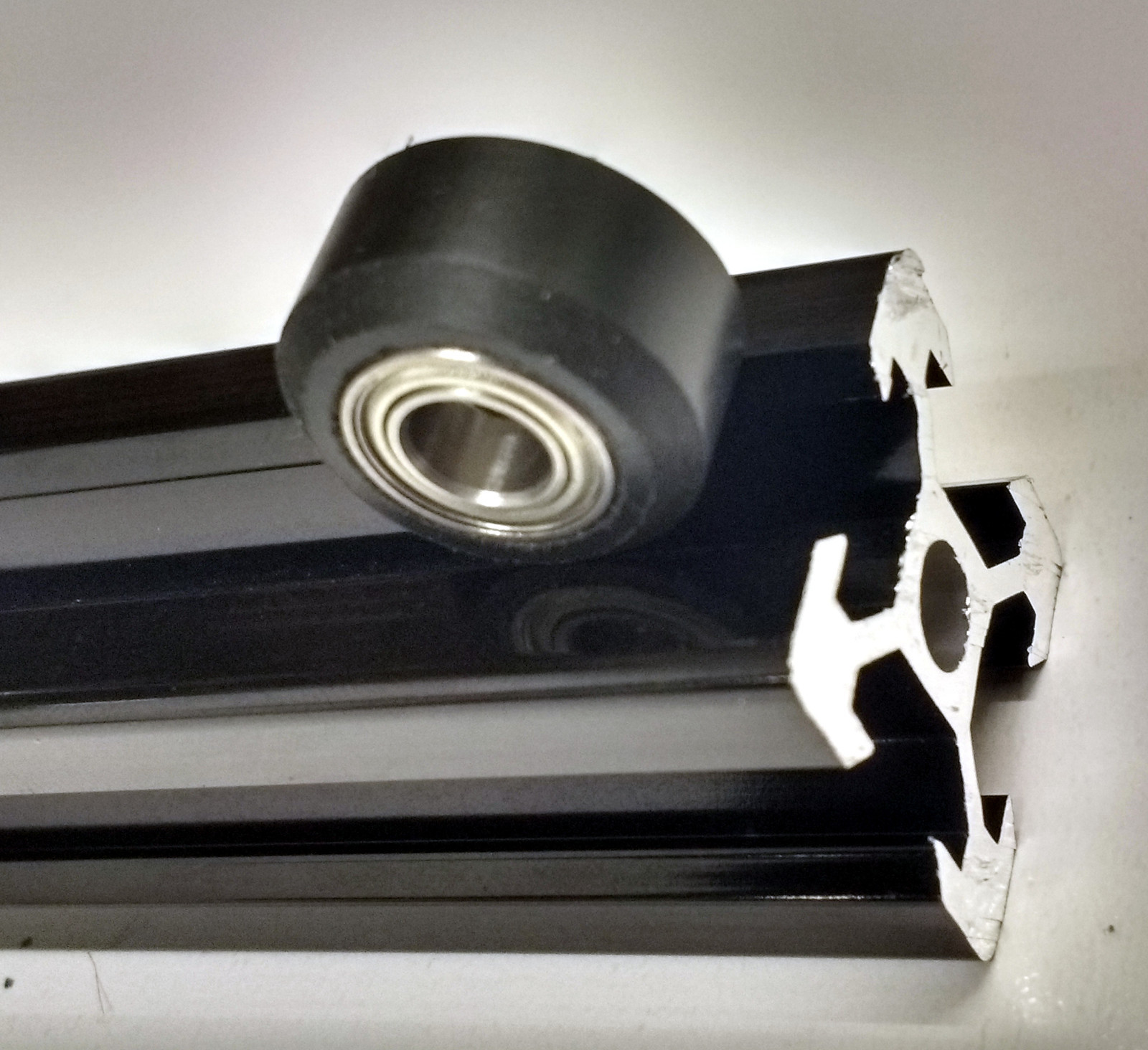 Mini V Wheel for Grooved Aluminium Profile - 3D Printer & CNC - Slot ...