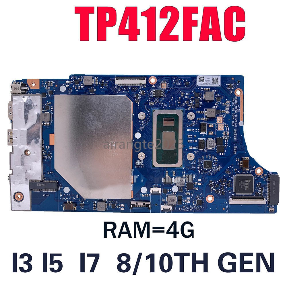 TP412FAC Laptop Motherboard For ASUS Flip 14 SF4100 TP412FA TP412F ...