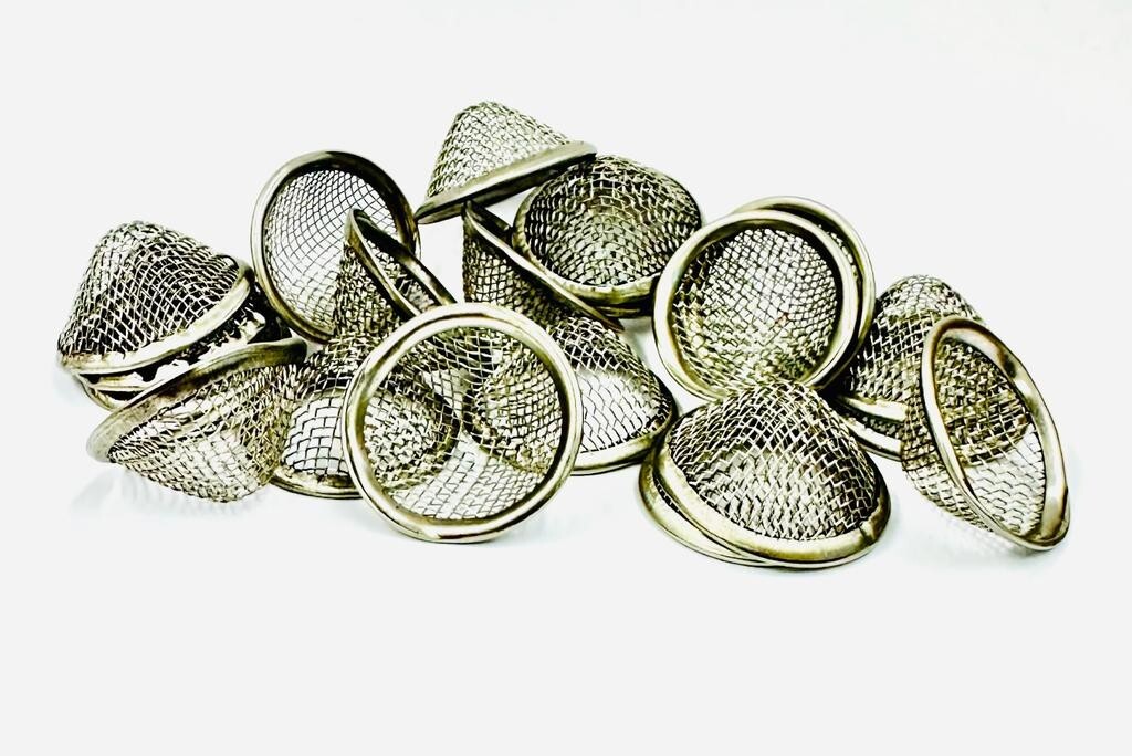 20mm Pipe Screens Gauze Conical Steel Filter Screen Bowl Mesh Metal ...