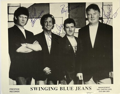 Swinging Blue Jeans - Fully Signed Autograph Promo Photo | eBay UK