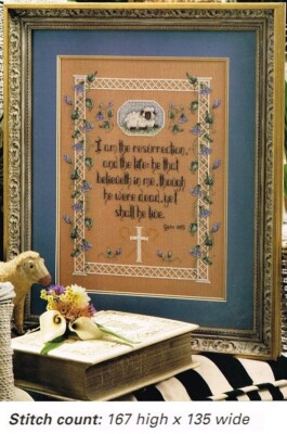 SAVIOR SPRING - CROSS STITCH PATTERN ONLY GU - WUV | eBay
