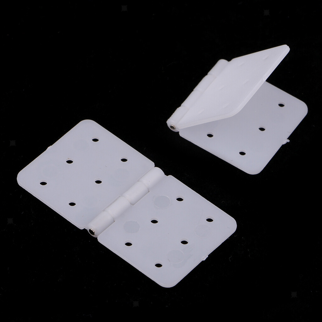 Flat Plastic Hinge Pin for RC Model Aircraft / Plane Accessory (20pc ...