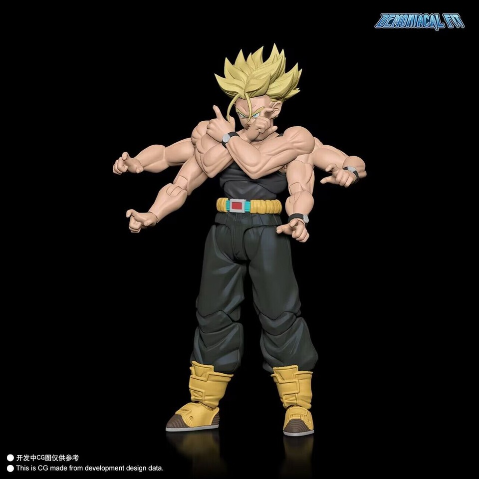 Pre-sale Demoniacal Fit Dragon Ball The Coming One Trunks Action Figure ...