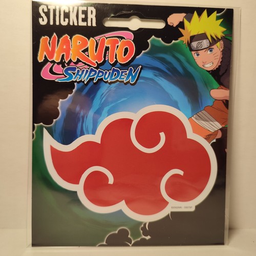 Naruto Shippuden Akatsuki Cloud Sticker Official Anime Collectible ...