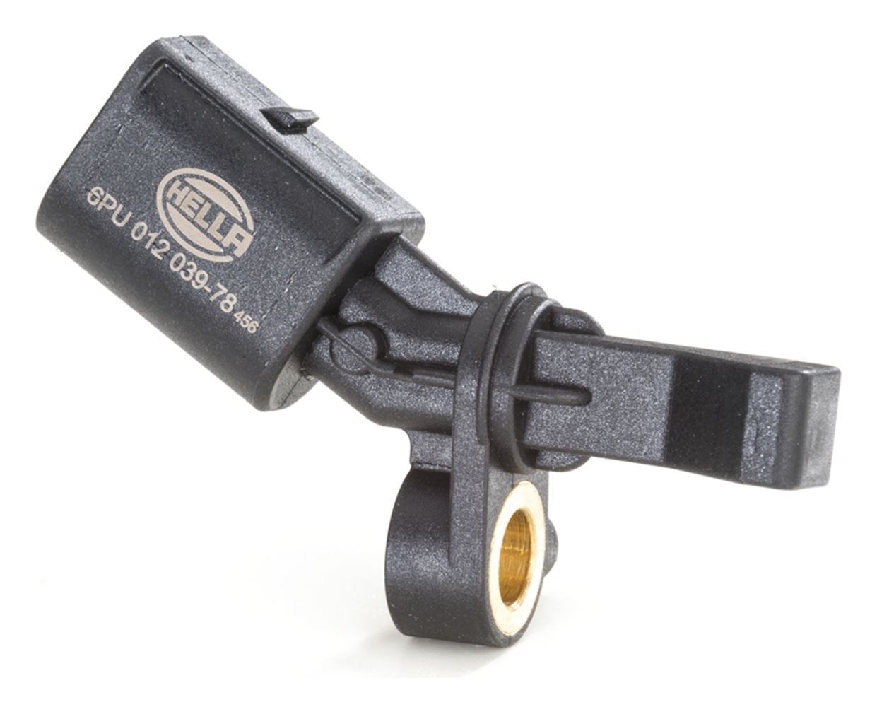 ABS Wheel Speed Sensor 12V Rear Axle Left (6Pu 012 039-781) OEM Hella ...