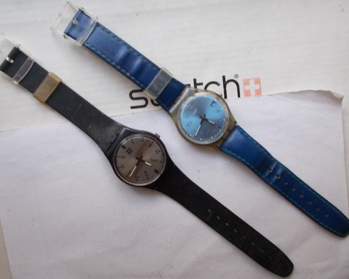 Lot of 2 STD GENT SWATCH WATCHES EXCELLENT VINTAGE L@@K WOW | eBay