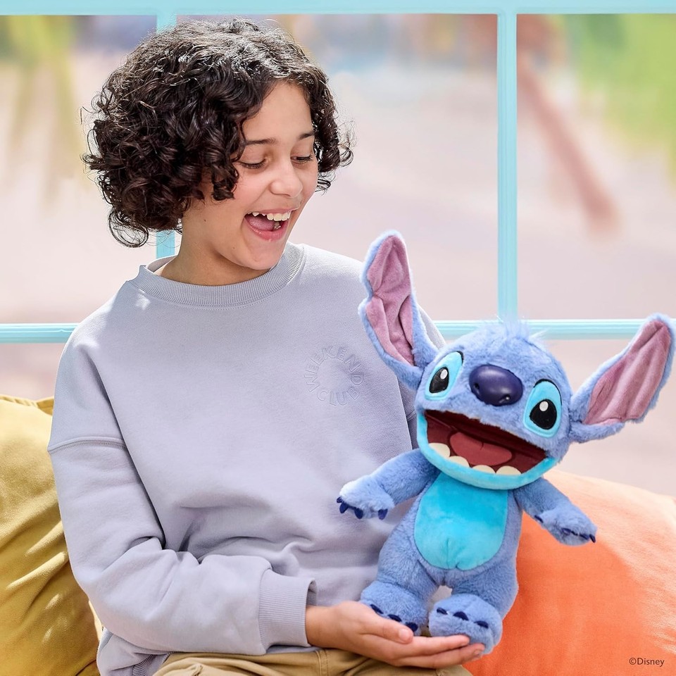 Wow Material Disney Chatty Stich Luxus Puppetronic Stich Animatronic | eBay