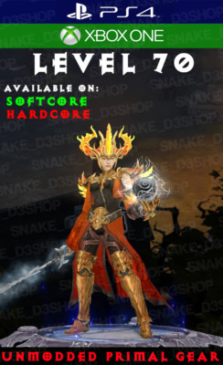 Diablo 3 - PS4 - Xbox One - Fully UNMODDED Primal Firebird Set - 13 ...