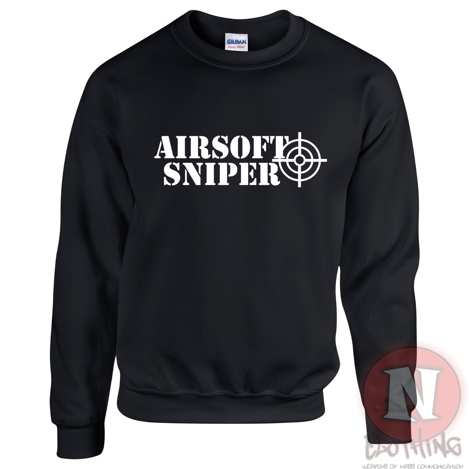 Airsoft sniper sweatshirt military tactical team squad skirmish | eBay ...