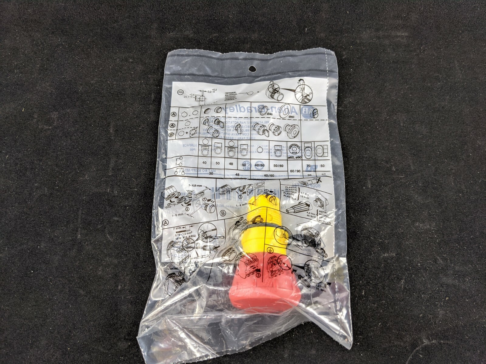 Allen Bradley 800FP-MT44 40MM Push-Pull Twist to Release Mushroom ...