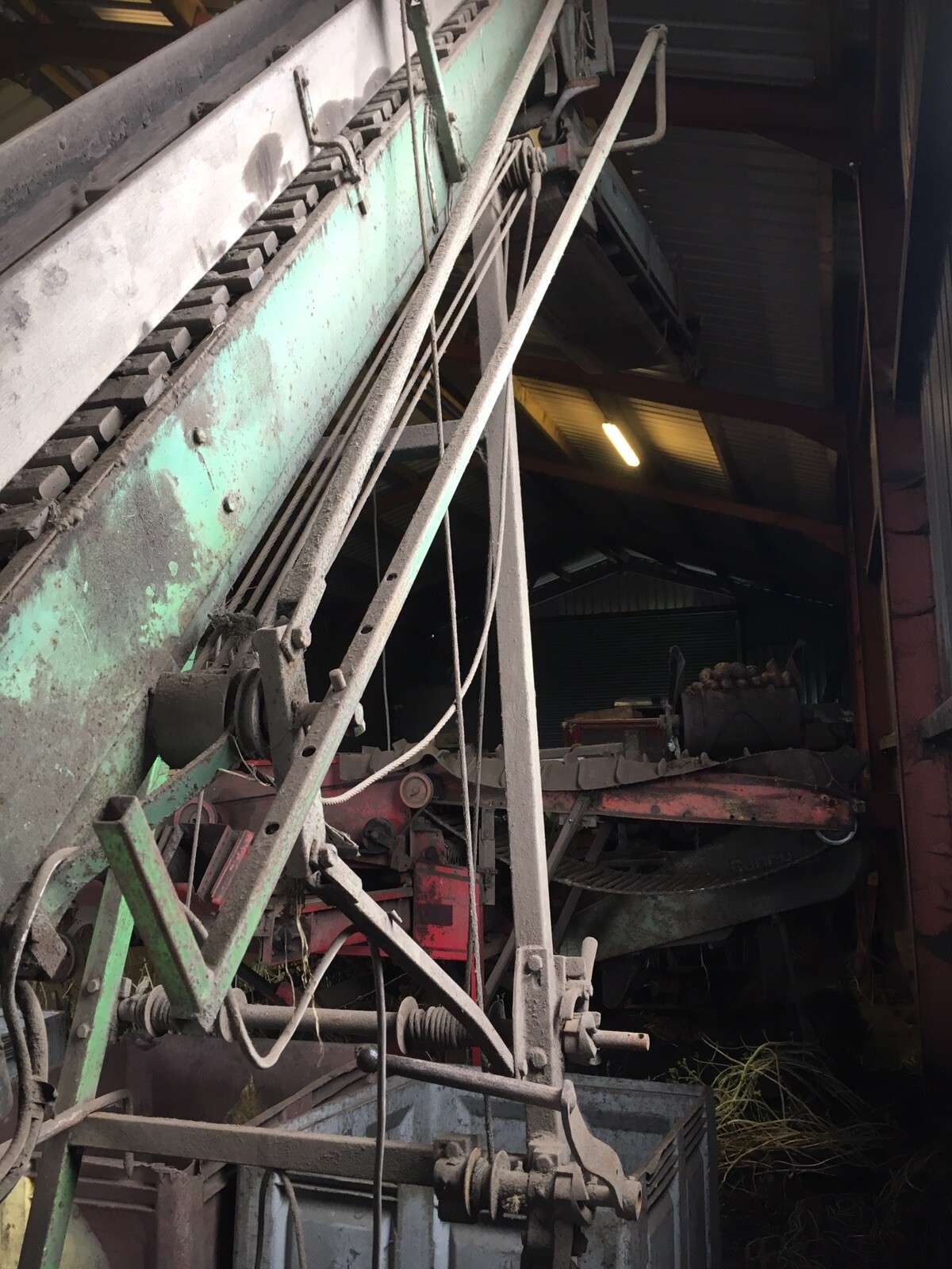 Cook Bale Potato Elevator With Hopper | Grelly UK