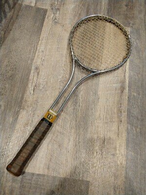 Vintage Steel Wilson Tennis T2000 Made In USA Racket Light 4 5/8 | eBay