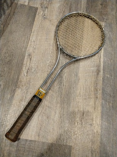 Vintage Steel Wilson Tennis T2000 Made In USA Racket Light 4 5/8 | eBay