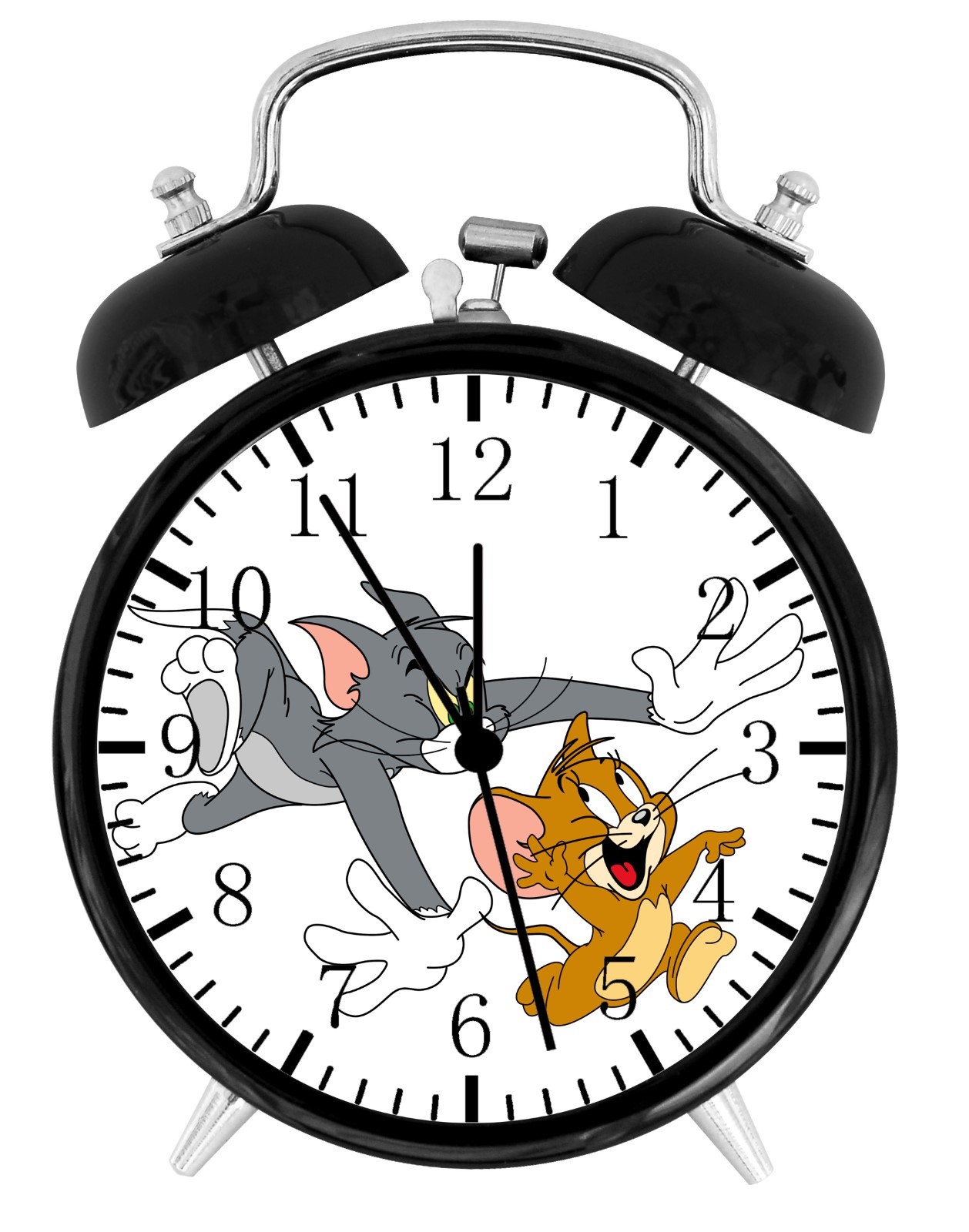 Tom and Jerry Alarm Desk Clock Home or Office Decor F58 Nice Gift | eBay