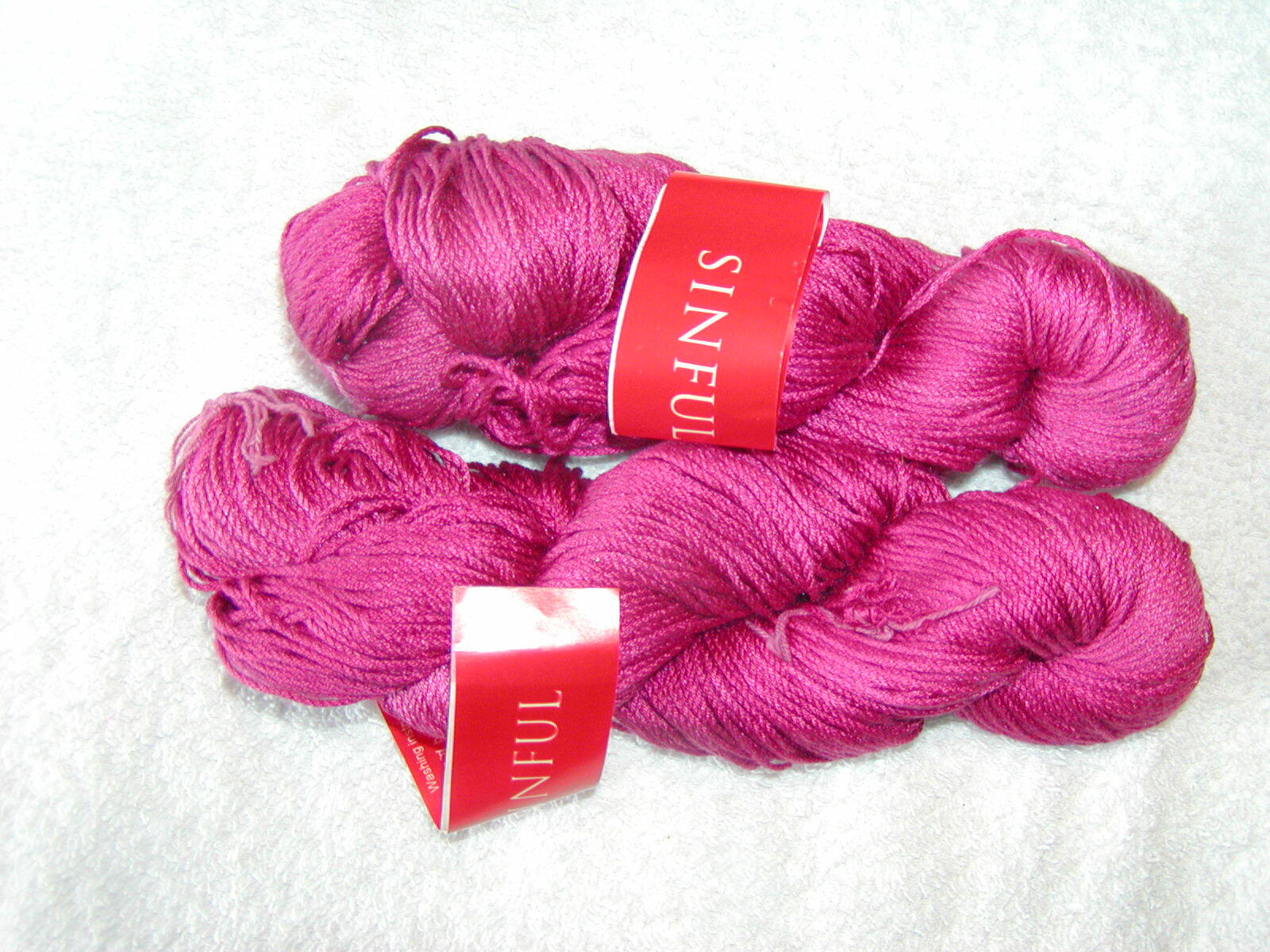 FEZA - SINFUL ~ 100% Silk # 23 - RASPERRY 188 yards. | eBay