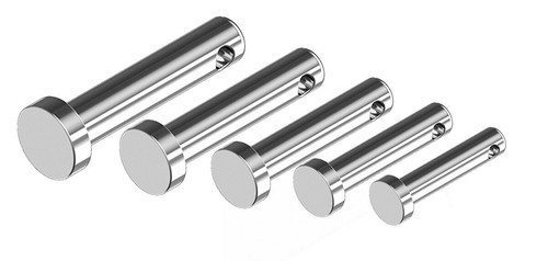 Edelstahl Steckbolzen V4A 4 - 10 x 14 - 45 mm Sicherung Splint | eBay