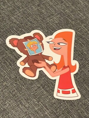 Disney Show Cartoons TV SHOW SMALL STICKER STICKERS phineas candace ...