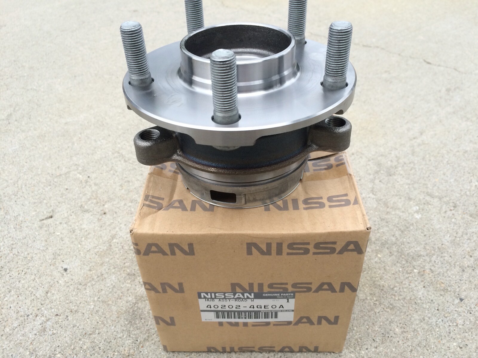 Set of 2 Infiniti Nissan OEM 03-12 Front Hub & Bearing 402024GE0A for ...