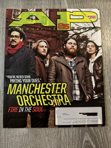 Manchester Orchestra Alternative Press AP Magazine Issue #262 May 2010 ...