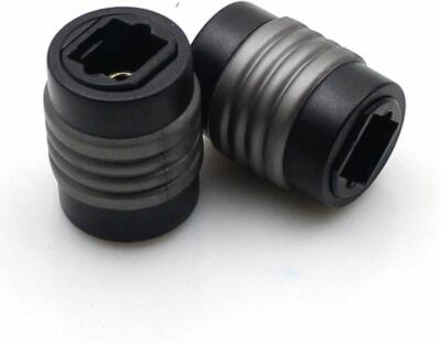 2 X Female to Female Optical ADAT Lightpipe Adapter/Extender (Pair) | eBay