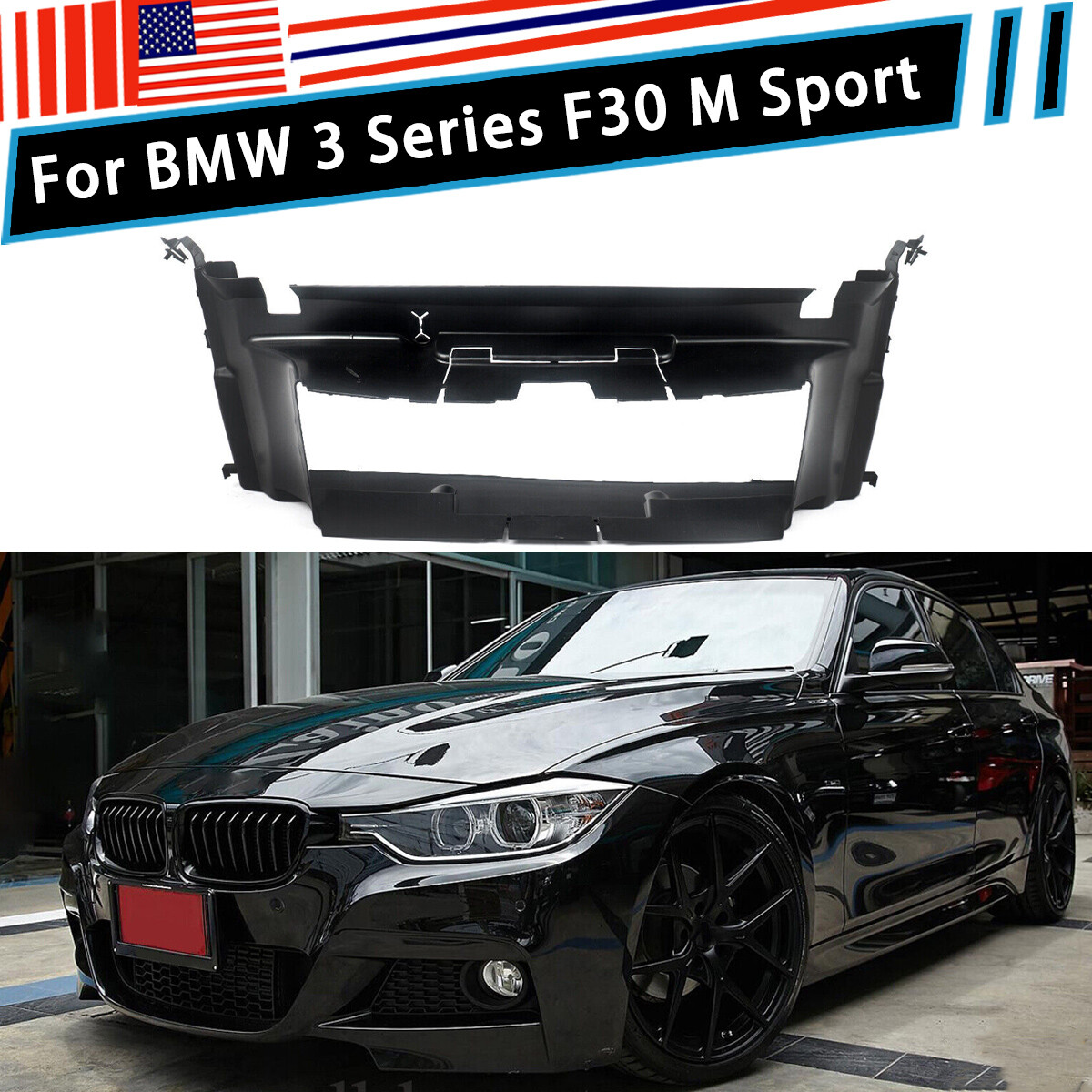 51748054228 Front Bumper Air Intake Duct For BMW 3 Series F30 M Sport ...