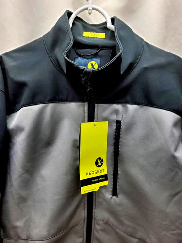 Xersion Men's XL Water Resistant Midweight Jacket Black/Grey | eBay