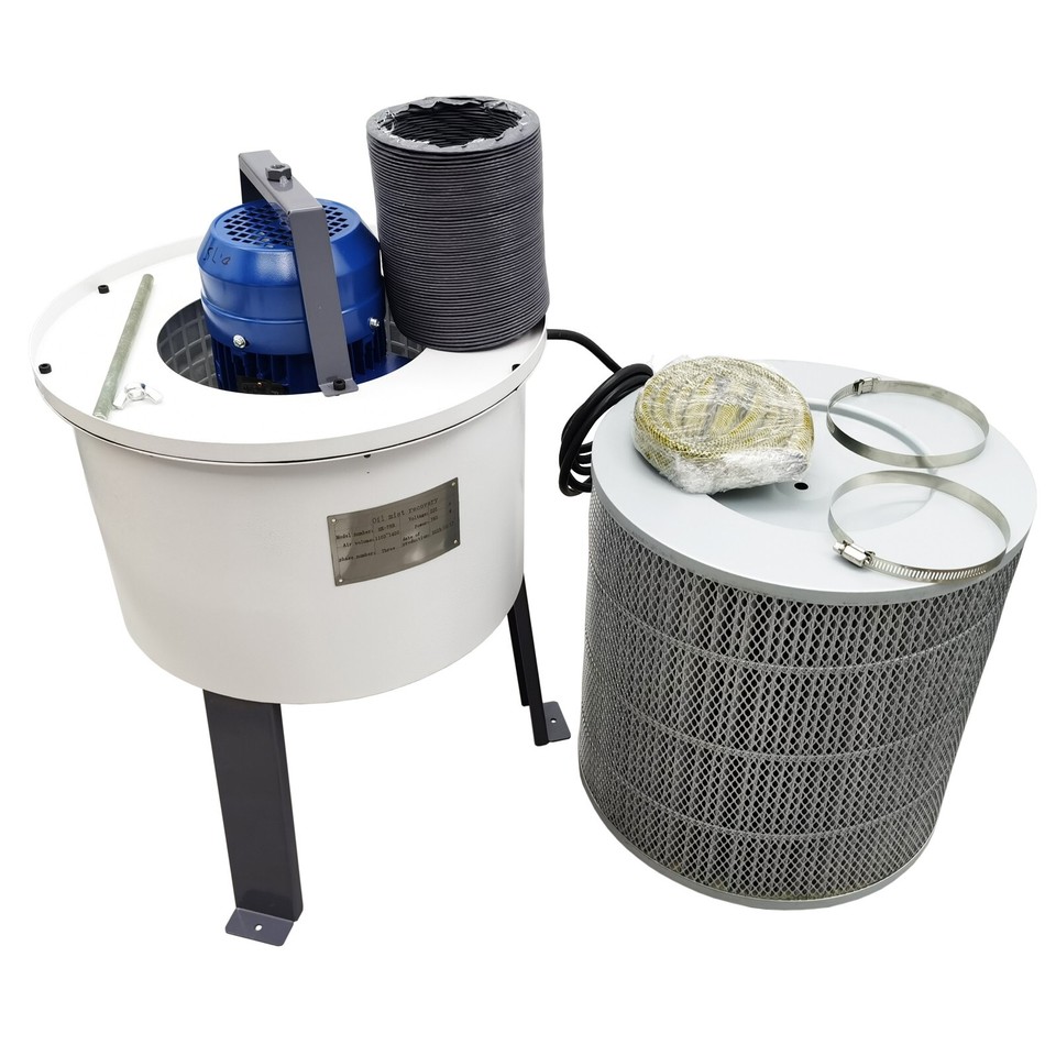 220V Oil Mist Collector Industrial Air Oil Fume Purifier Air Dust ...