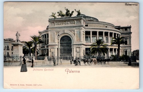 Politeama Garibaldi PALERMO ITALY Postcard | eBay