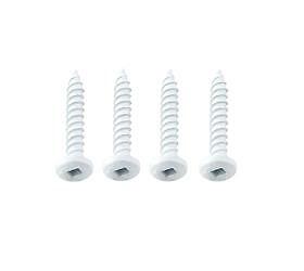 American Motorhome RV Square Bit White Pan Head Screws 8 x 1.5" 500 ...