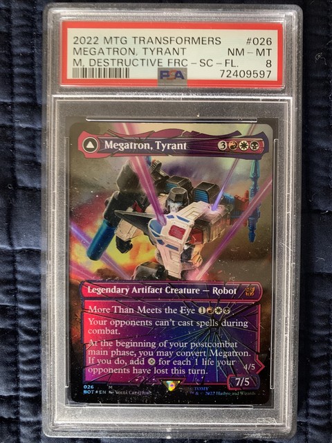 MTG Megatron, Tyrant // Megatron, Destructive Force Transformers 026/ ...