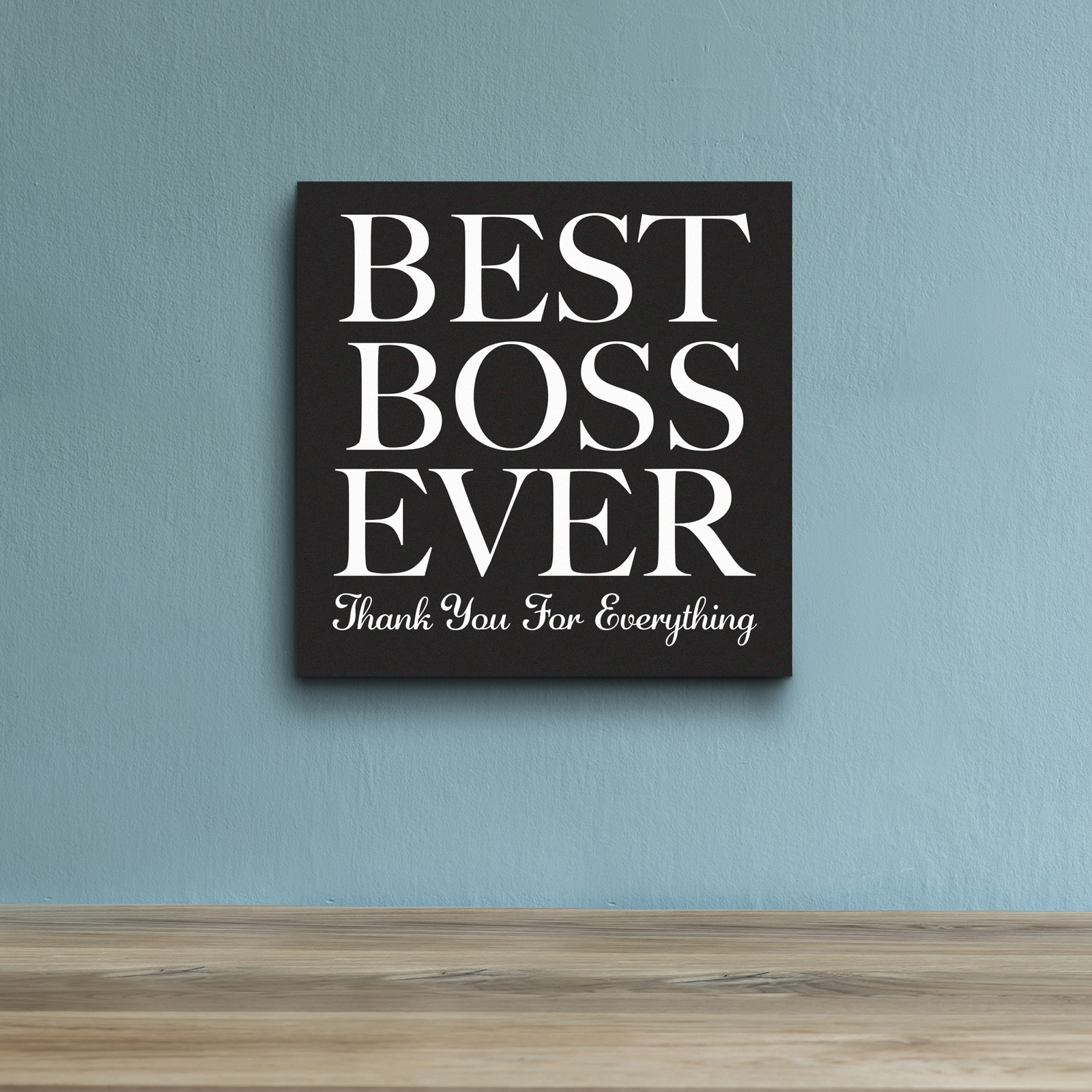 Bosses Day Gifts, Best Boss Ever Wood Sign, Boss Going Away Gift or ...