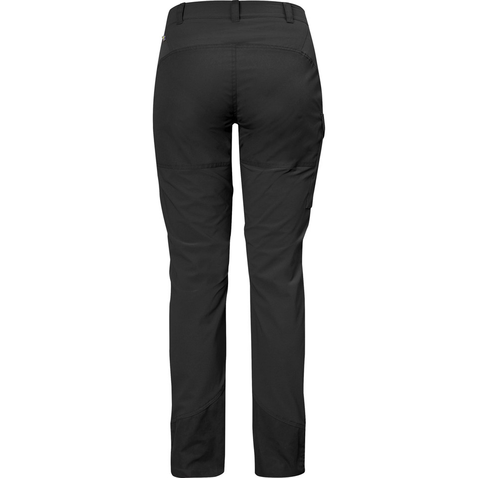 Fjallraven Nikka Trousers Curved Women's Hiking Pants, Black, 40 | eBay