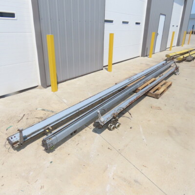 Zimmerman 1000LB 1/2 Ton Ceiling Hung Bridge Crane Monorail Rail 20 ...
