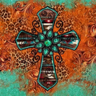 Sublimation Print Western Cross Full Page Ready to Press Heat Transfer ...