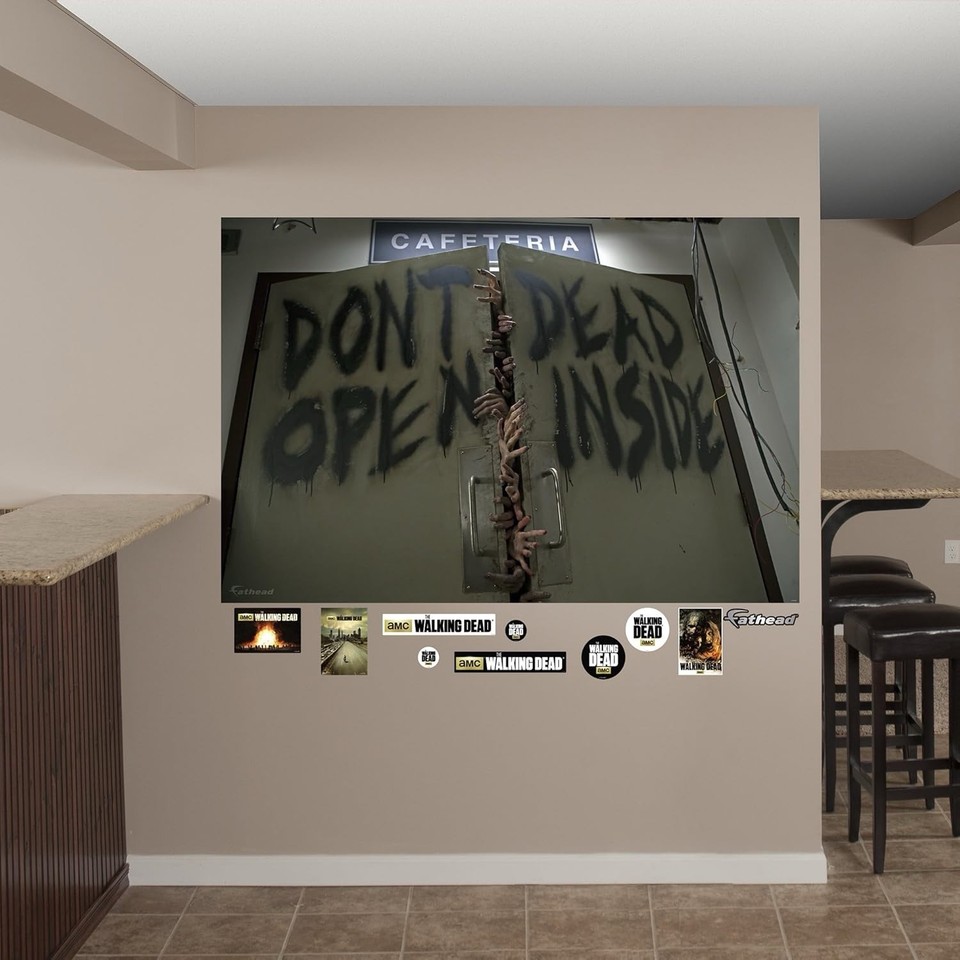 Fathead AMC The Walking Dead “Don't Open Dead Inside” Mural | eBay