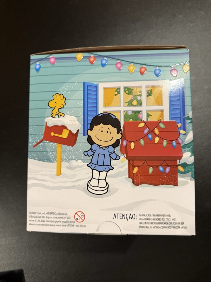 NEW Polly Pocket Peanuts HolidayPlayset Snoopy Charlie Brown ...